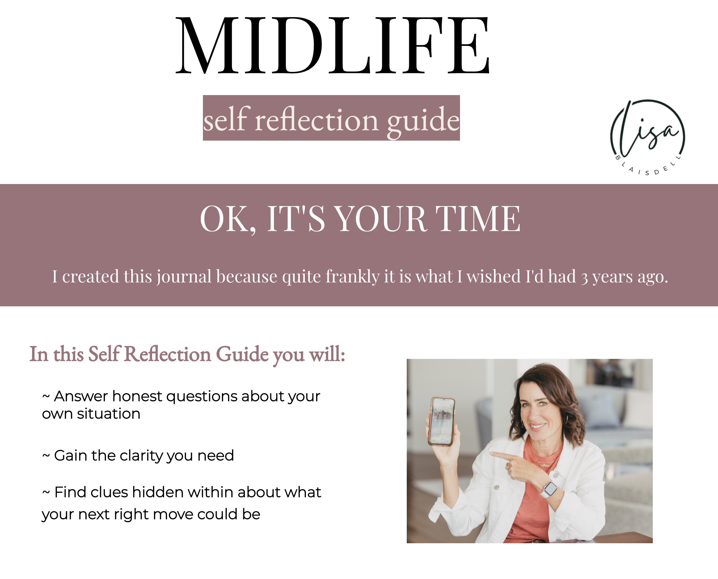 Lisa Blaisdell | Midlife Self Reflection Guide